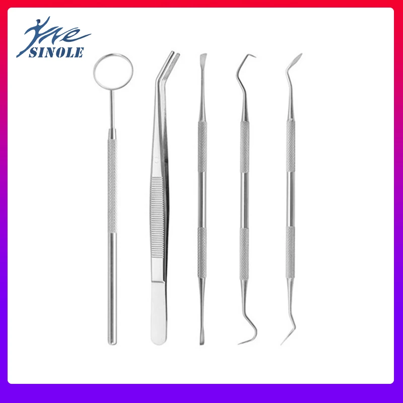 3Pcs-Dental-instrument-dentist-Kit-Tooth-Cleaning-tools-Mouth-Mirror ...