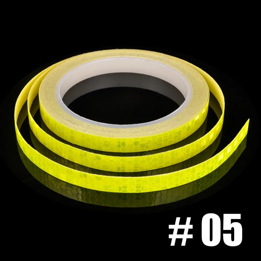 Autocollant réfléchissant pour voiture - Type Rouge - 1x800cm - Durable ...