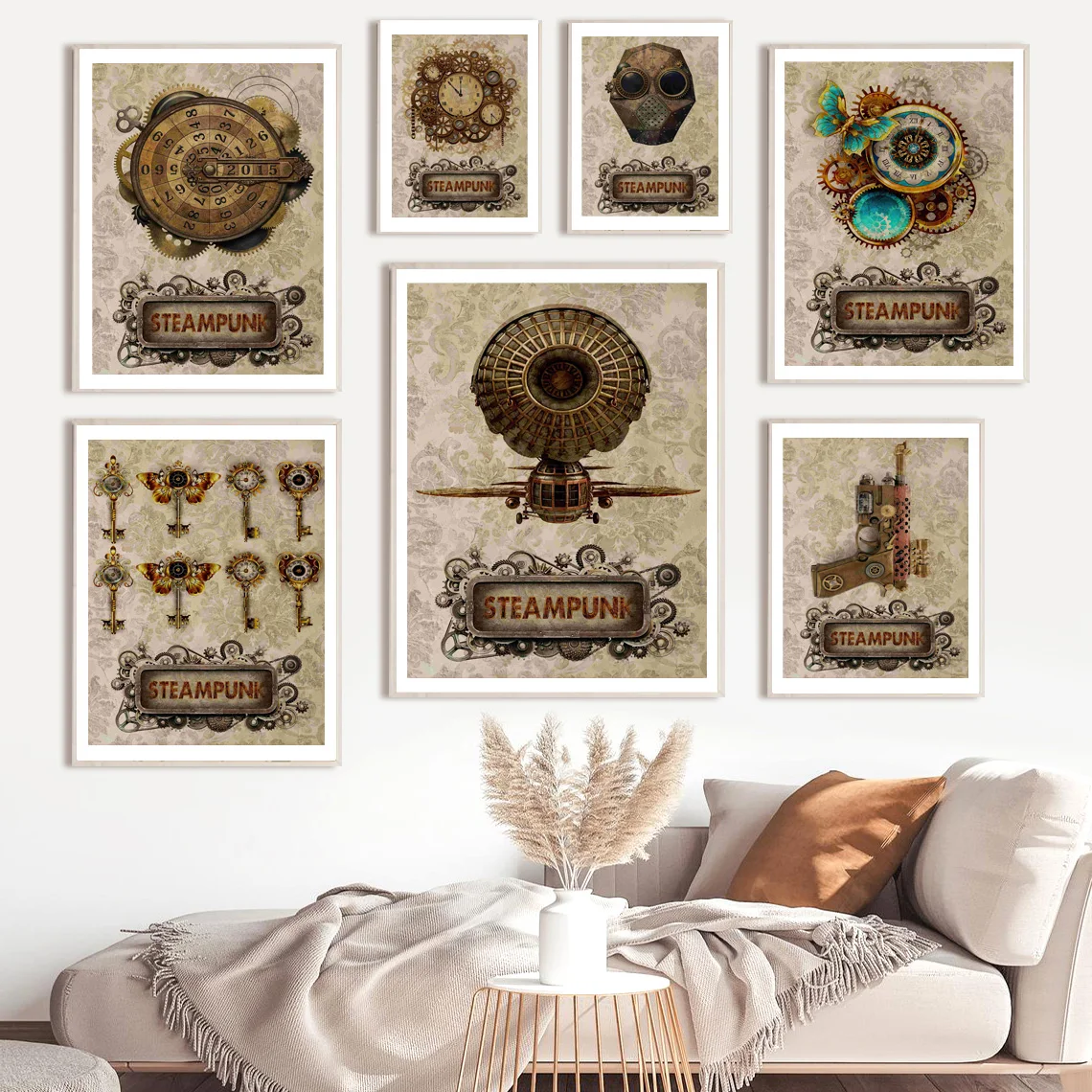 Steampunk Poster Design