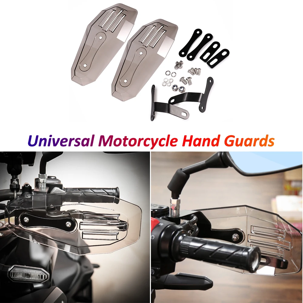 Motorcycle Hand Guards Handguard Shield Windproof Retro Motorbike ...