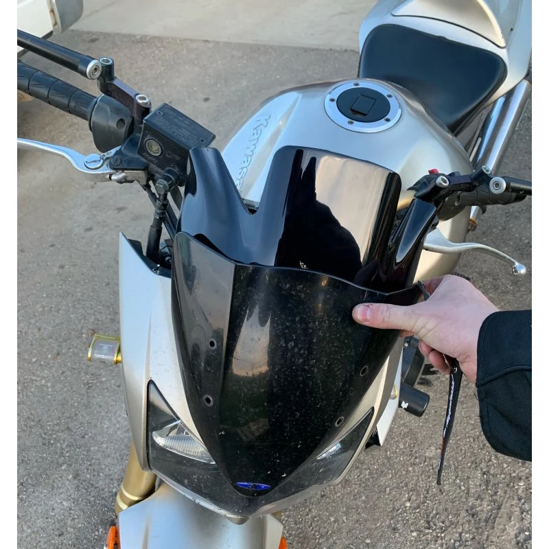 Windscreen-For-Kawasaki-Z1000-Z-1000-2003-2004-2005-2006-Z750-Z-750 ...