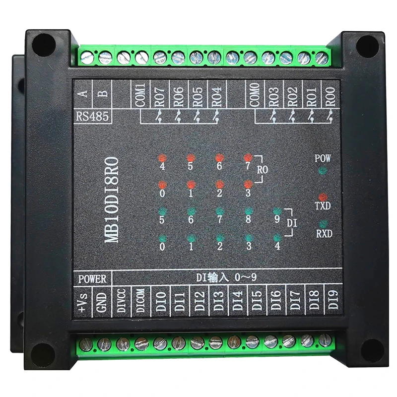 Switch Input And Output Input Output 8 Way Relay Output Module Modbus 3265