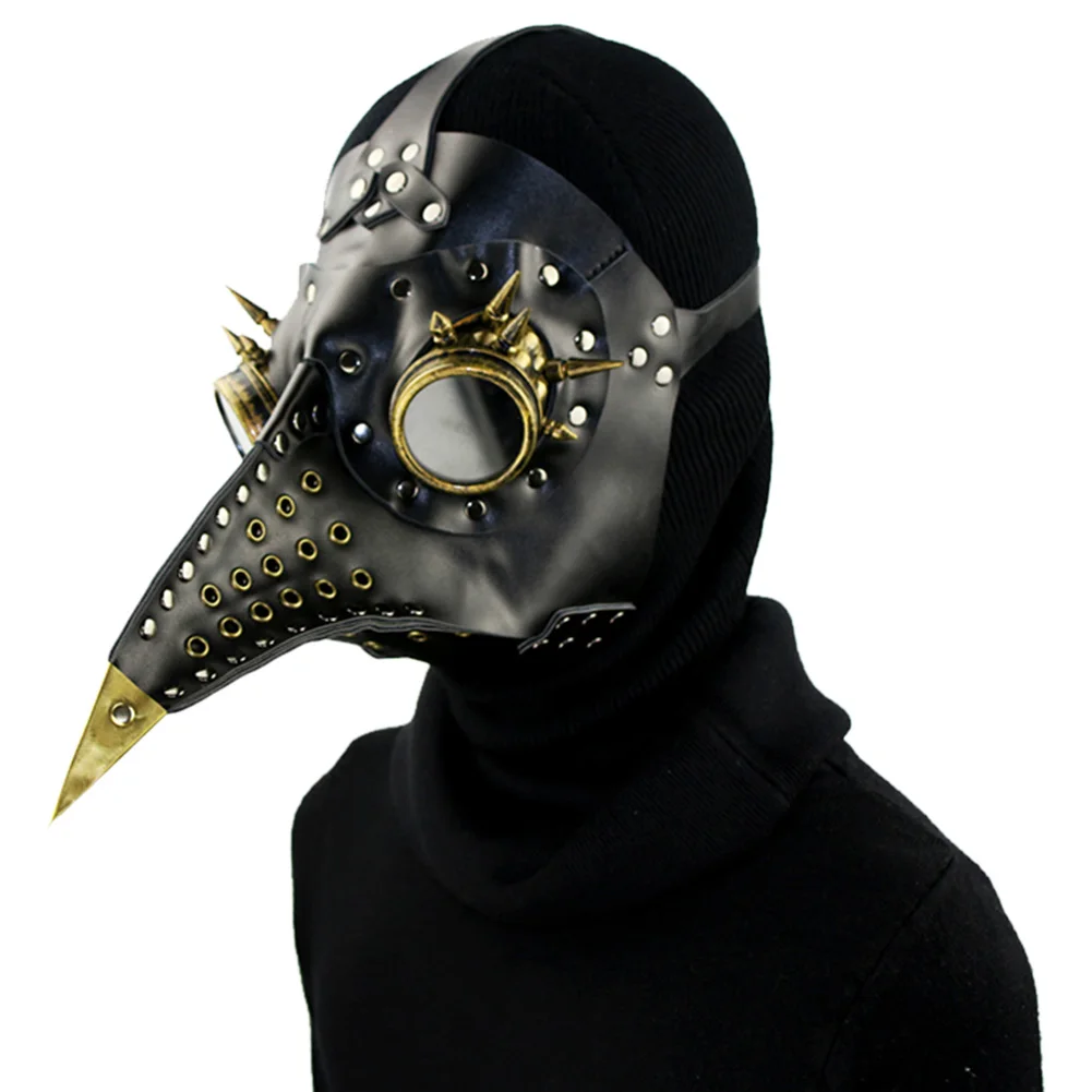 Anime Steampunk Plague Doctor Cosplay Bird Beak Masks - AllCosplay.com