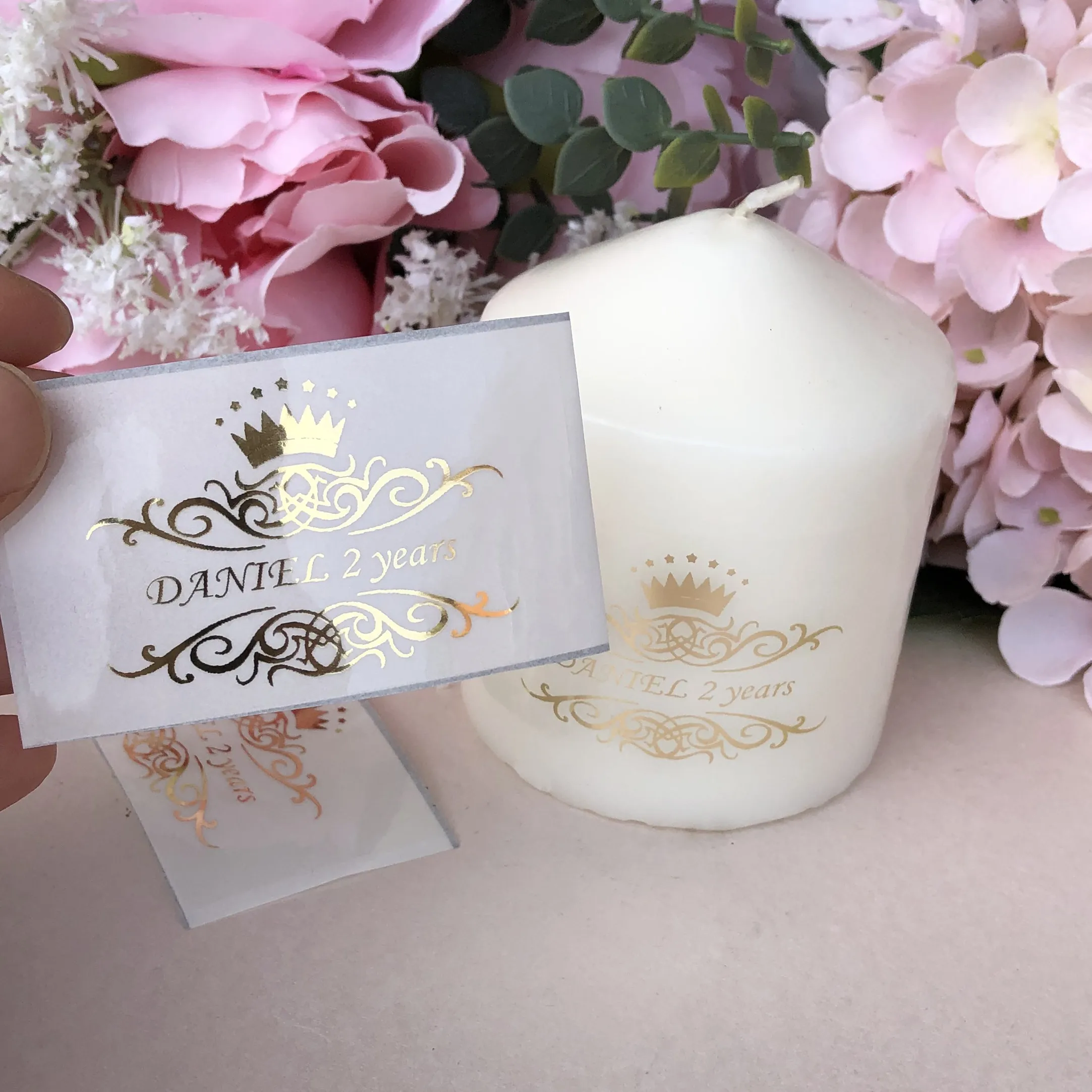 Candle As Wedding Invitation