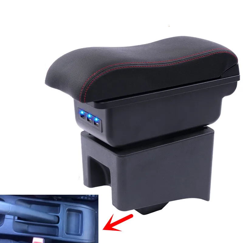 For Volkswagen Polo Armrest Box Polo V Universal 2009-2020 Car Center ...