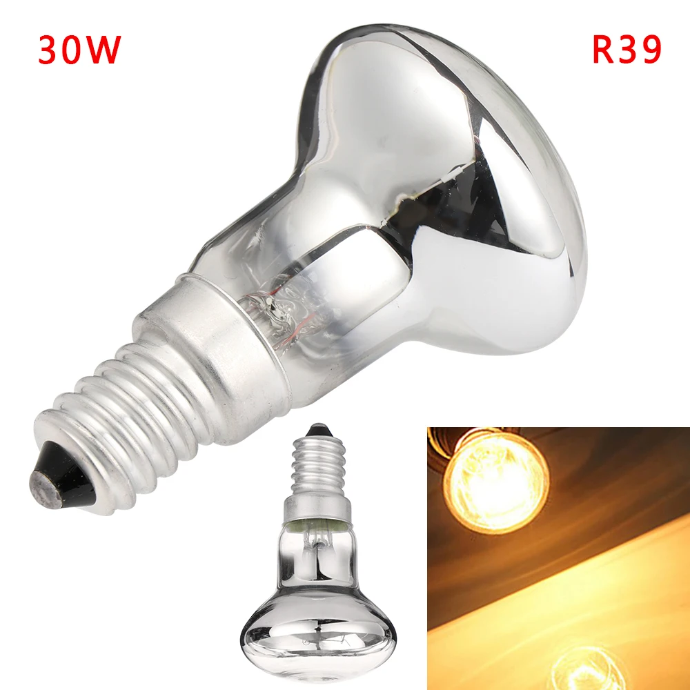 R39 30W 240V Edison Lamp Bulb E14 Replacement Lava Lamp Spotlight Screw ...
