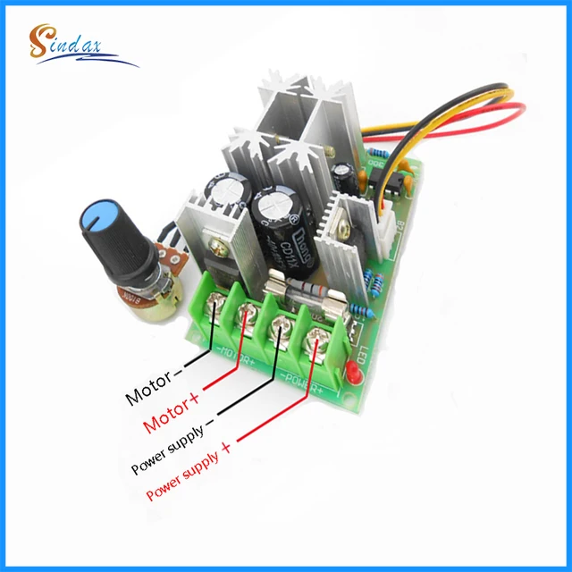 Dc Motoros Sebességszabályozó 12V 24V 36V 48V Nagy Teljesítményű ...