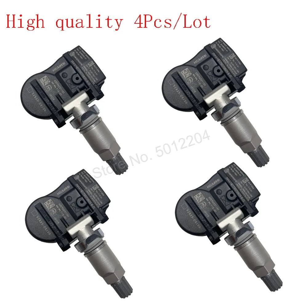 4pcs-52933-D9100-52933D9100-433Mhz-Tire-Pressure-Sensor-TPMS-For-Kia ...