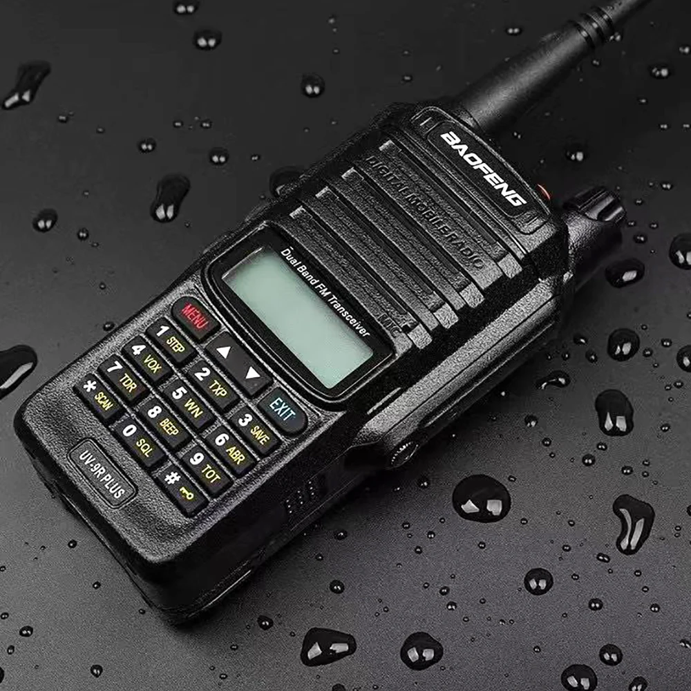 UV-9RPlus-UHF-VHFDual-Band-IP57-Waterproof-Portable-FM-VOX-Two-Way ...