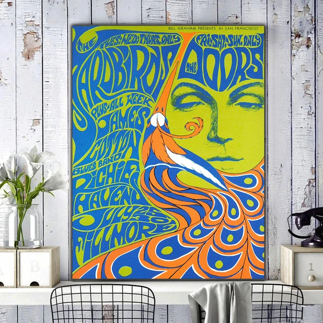 Psychedelic Poster 70s