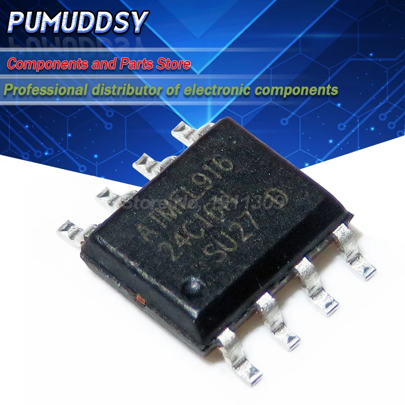 10 piezas envío gratuito AT24C16N 24C16N 24C16 AT24N16 SOP 8 EEPROM 16k ...