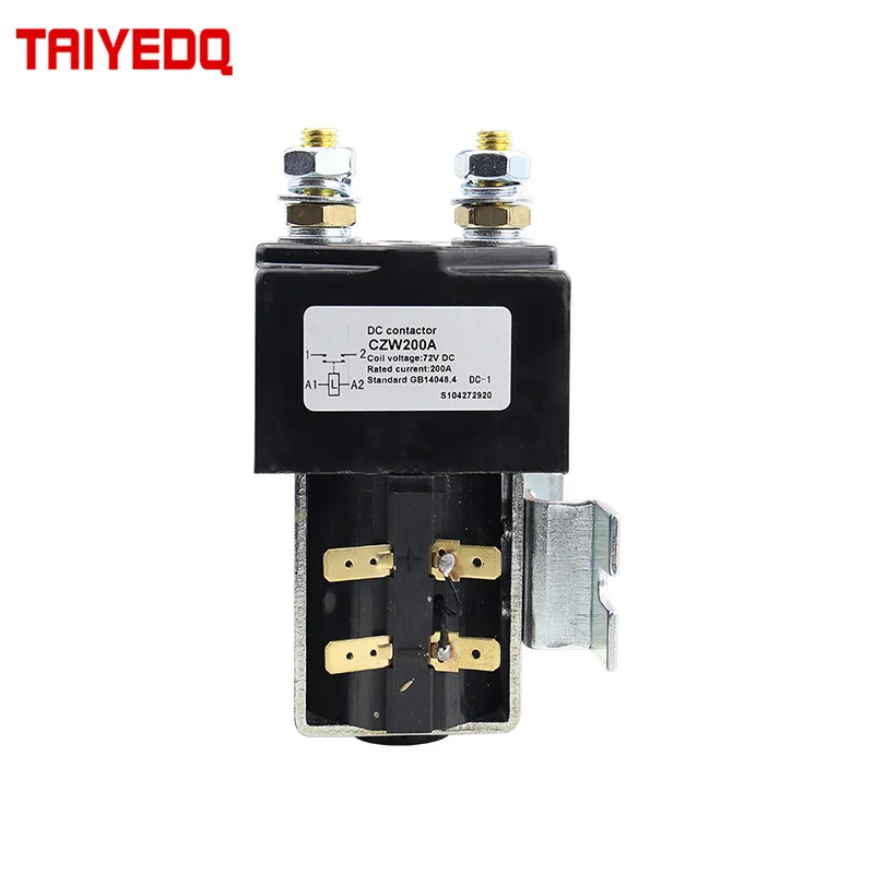 200A Contactor 12VDC 24V 36V 48V 60V 72V Use For Electric Vehicles And ...