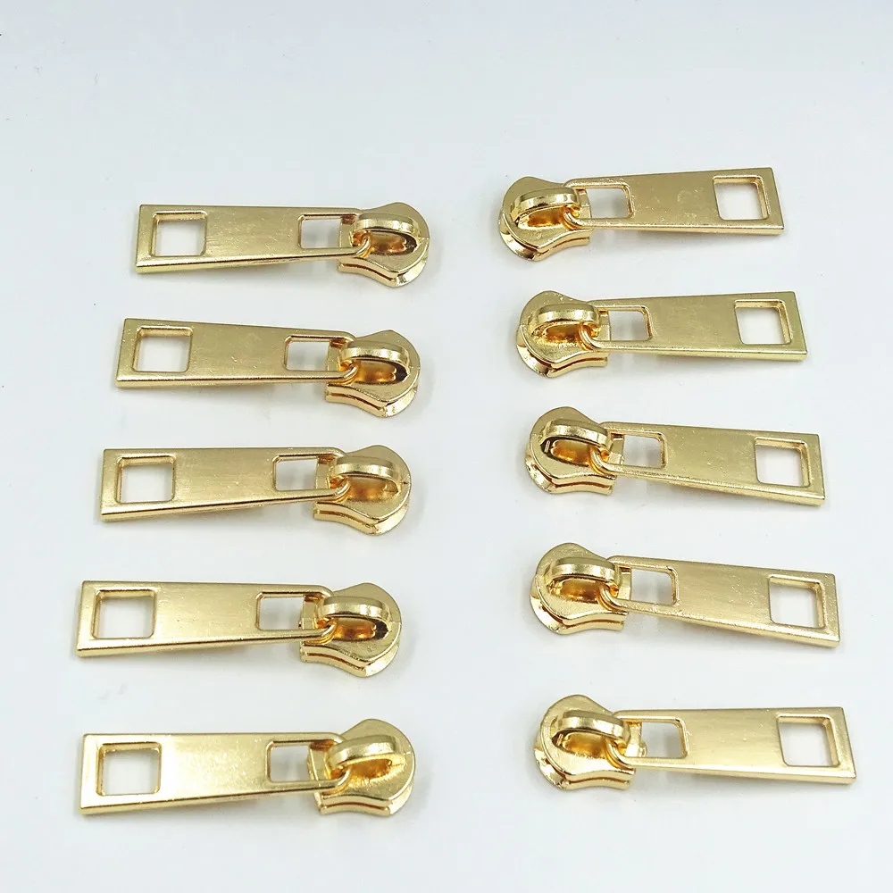 20Pcs-5-Golden-Brass-Zipper-Puller-Is-Used-For-Clothing-And-Home ...