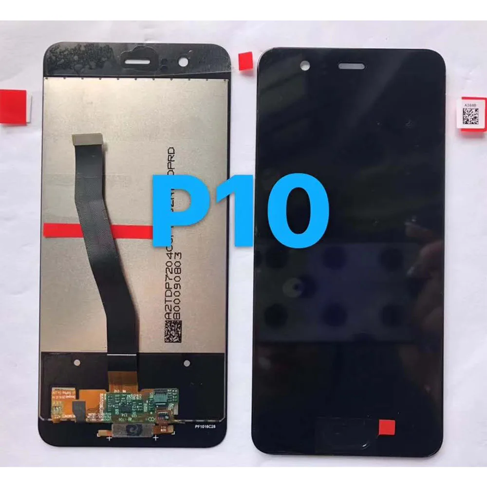 Para huawei p10 display lcd tela de toque digitador assembléia para ...