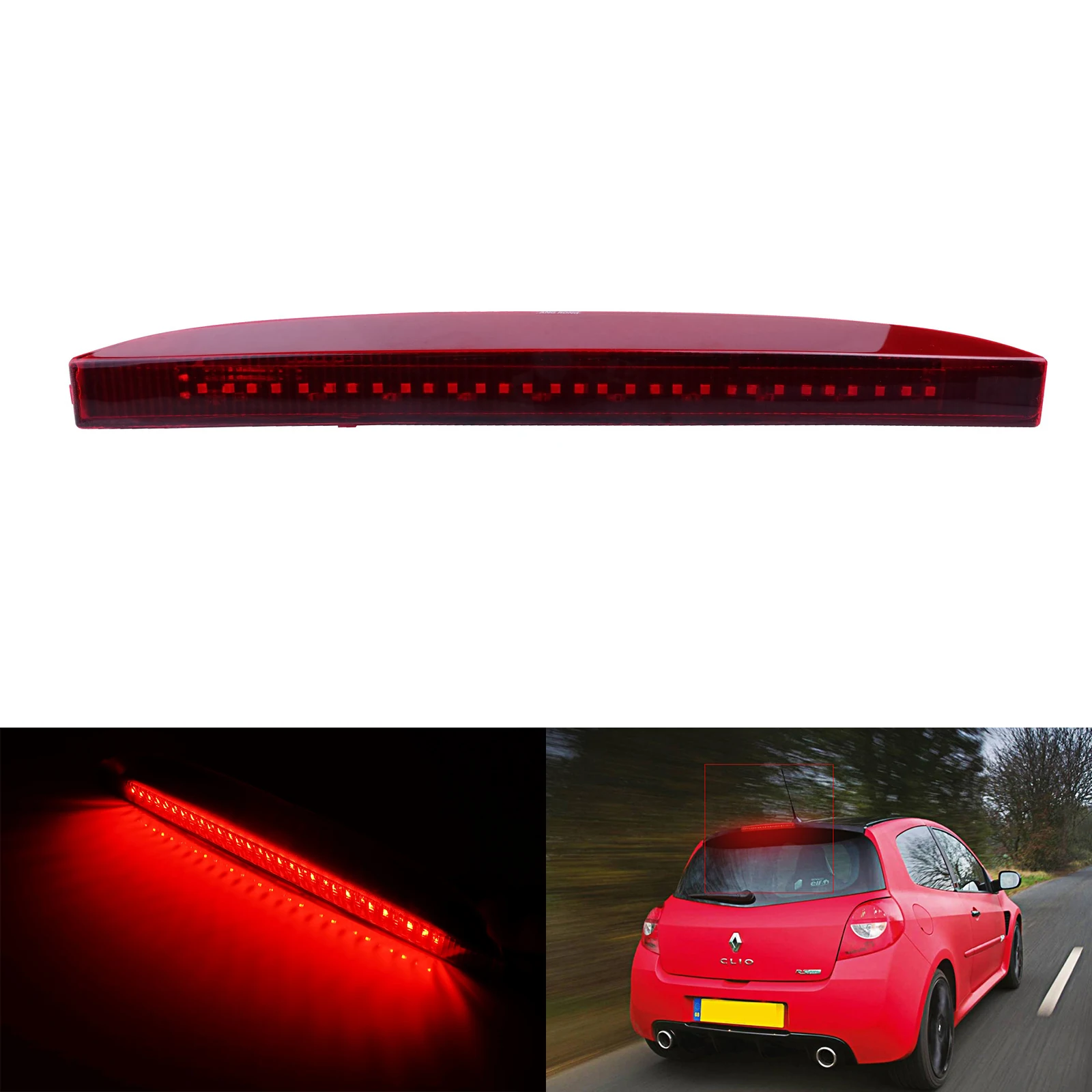 For-Renault-Clio-MK2-98-06-Campus-06-12-with-Short-Spoiler-Rear-Third ...