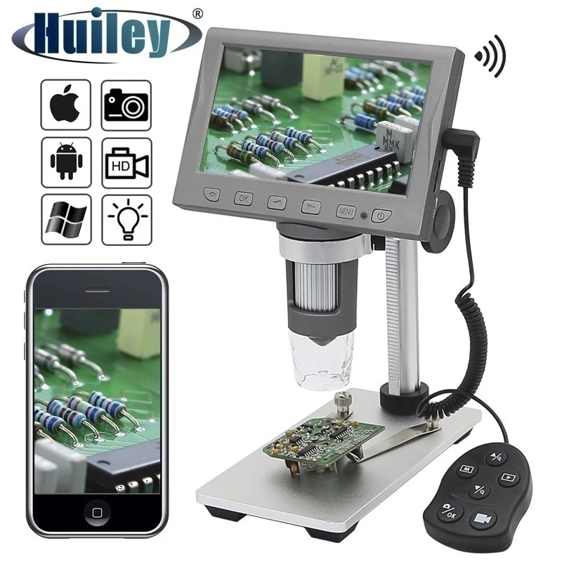 1000x Wifi Digital Microscope Hdmi-compatible 1080p Video Microscope ...