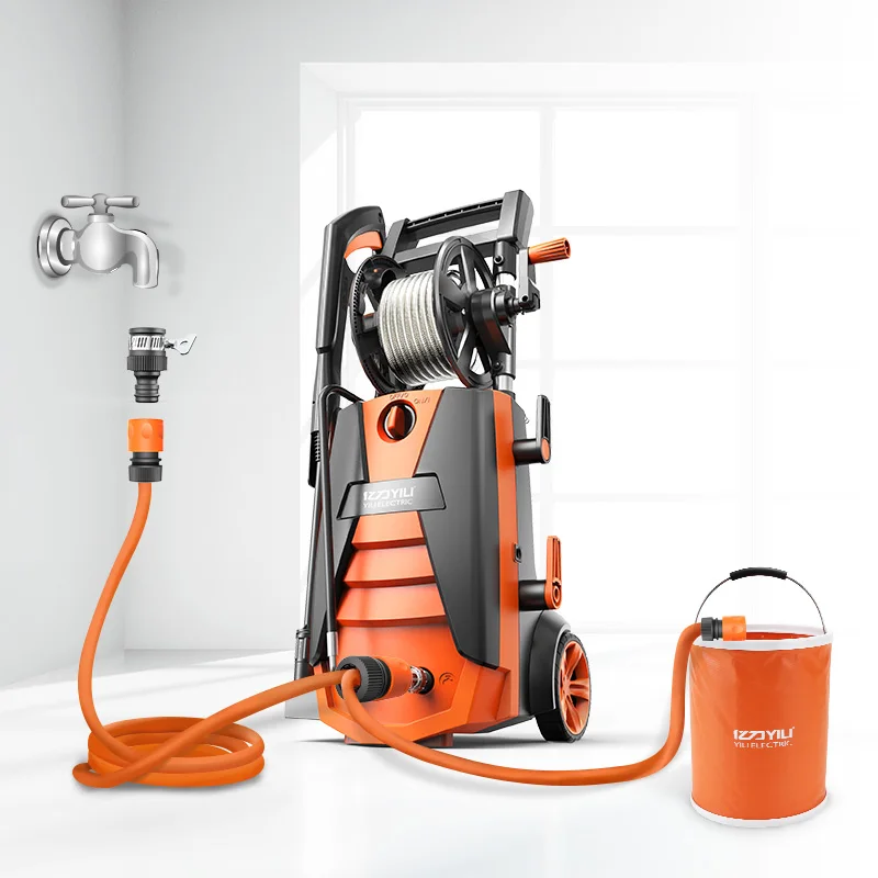 220V 50Hz brushless induction motor high pressure washing machine ...