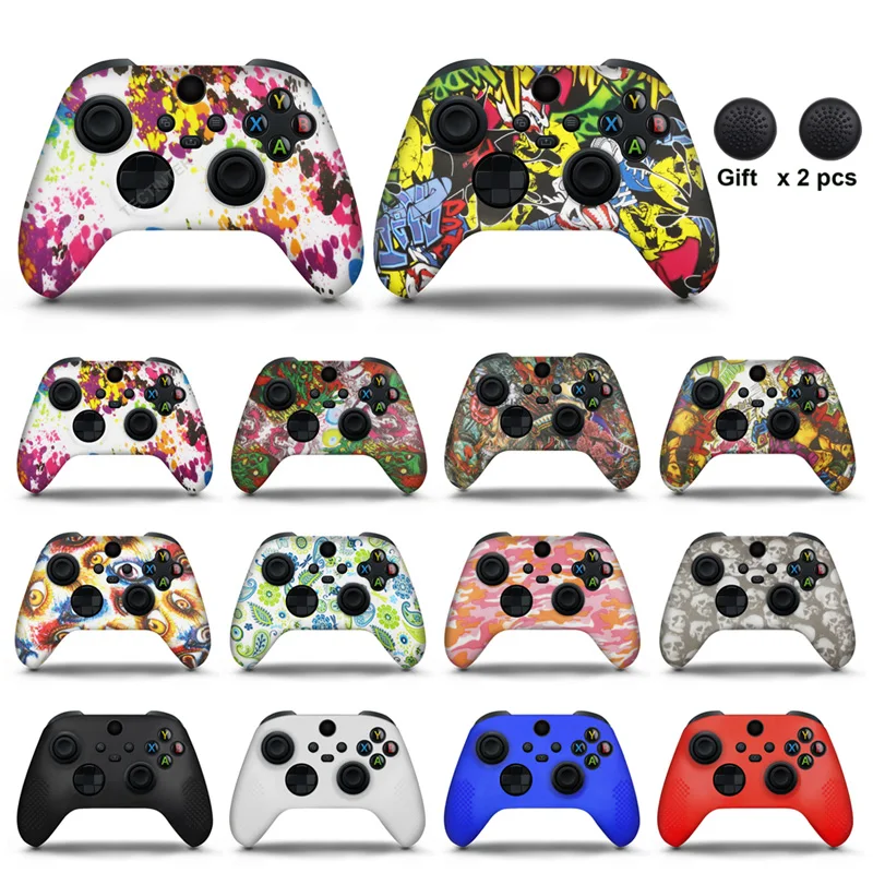 Funda de silicona de color puro para mando de Xbox Series X /S, funda ...