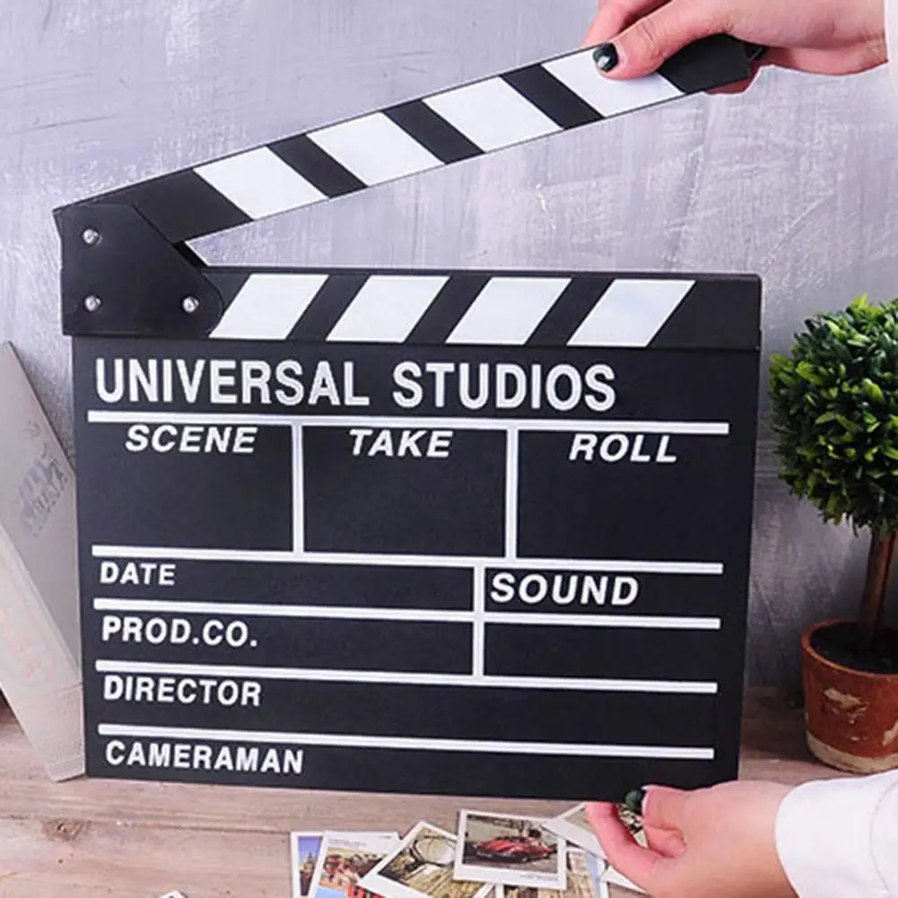 Film Clapboard Lightweight Portable Stable Film Director Clapboard ...