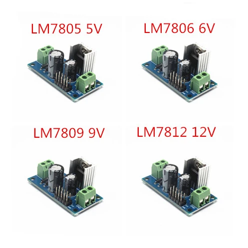 1PCS LM7805 LM7806 LM7809 LM7812 DC/AC Three Terminal Voltage Regulator ...