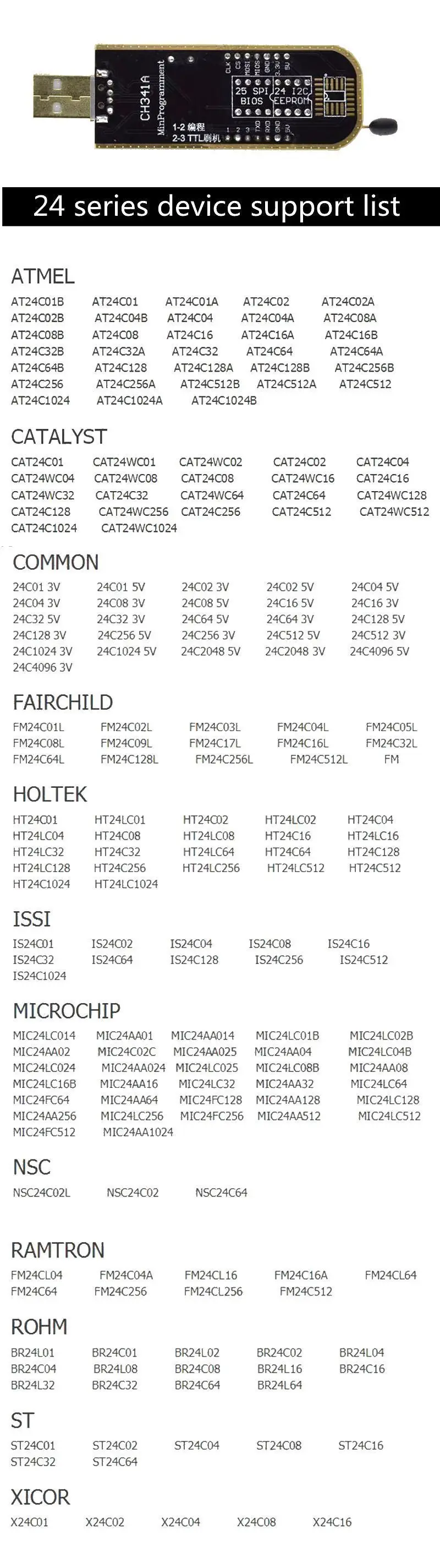 Generic 10pcs Smart Electronics CH340 CH340G CH341 CH341A 24 25 Series ...