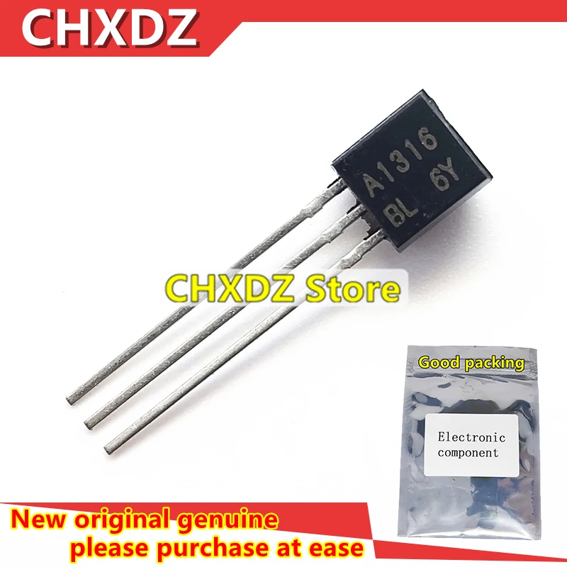 10pcs New 2SA1316 BL 2SA1316 A1316 TO 92 Triode Transistor|Transistors ...