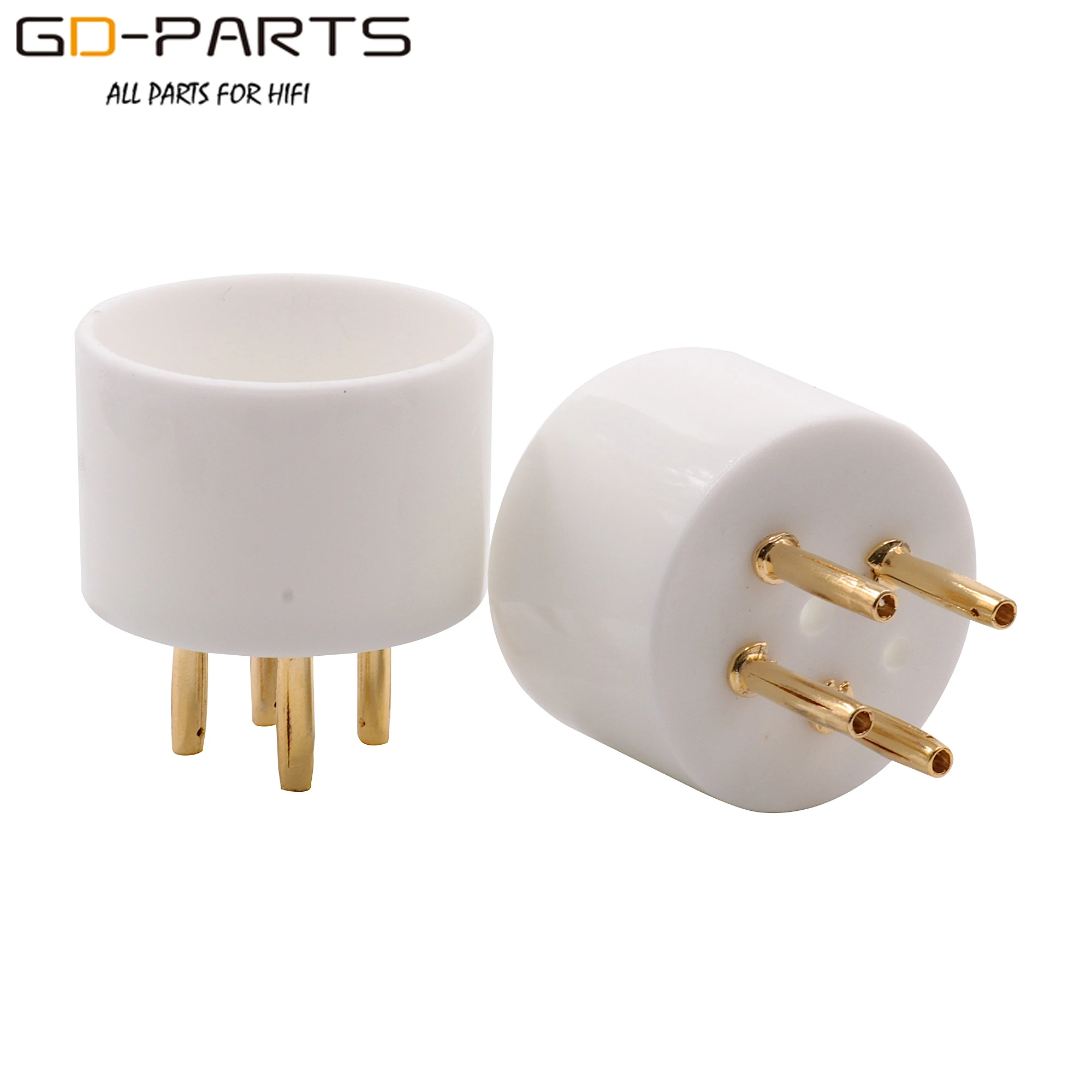 EU-4PIN-TUBE-BASE-Gold-plated-vacuum-tube-sockets-base-for-300B-811-2A3 ...