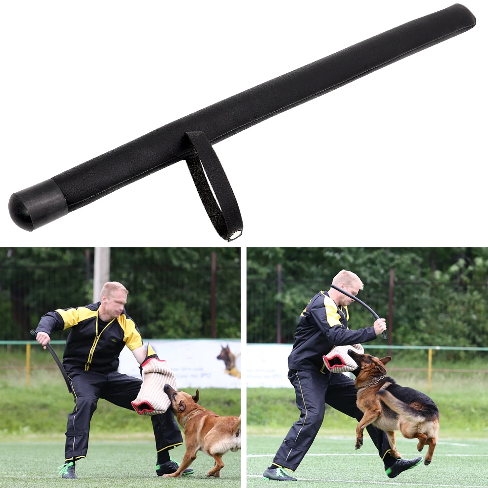 Durable-Dog-Training-Leash-Cane-Bendable-Pet-Break-Stick-Soft-PU ...