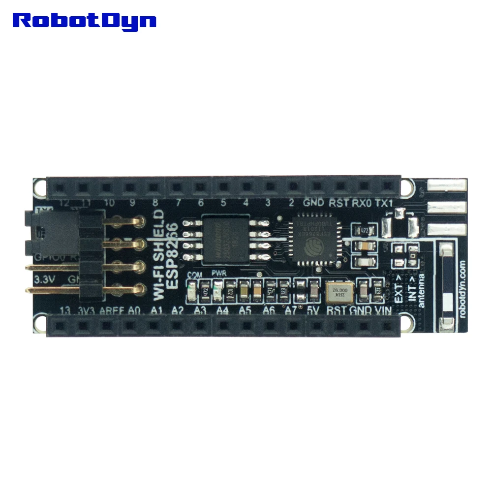 RobotDyn Nano V3 Wi-Fi Shield - ESP8266, 32Mbit (4Mbyte) Flash ...