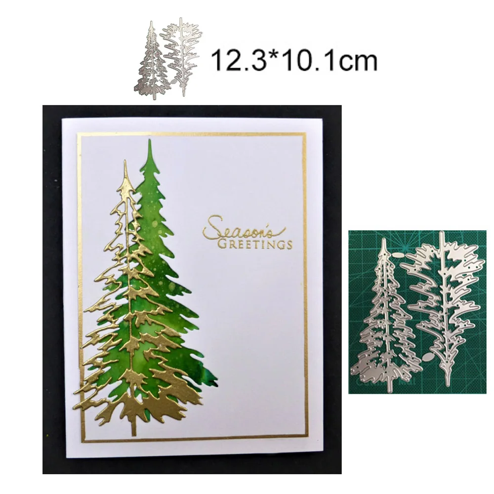 Woodland-Dies-for-Card-Making-Merry-Christmas-Die-Cuts-Metal-Cutting ...
