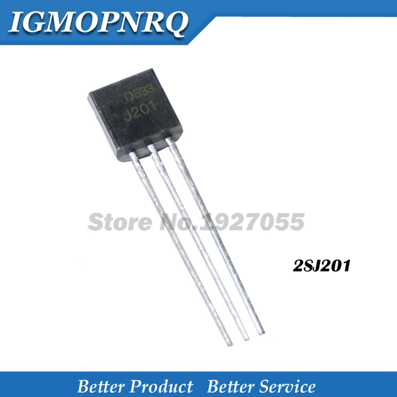 10pcs 2SJ201 TO 92 J201 TO92 FET JFET 인라인 3 극 신규|반도체 집적회로| - AliExpress