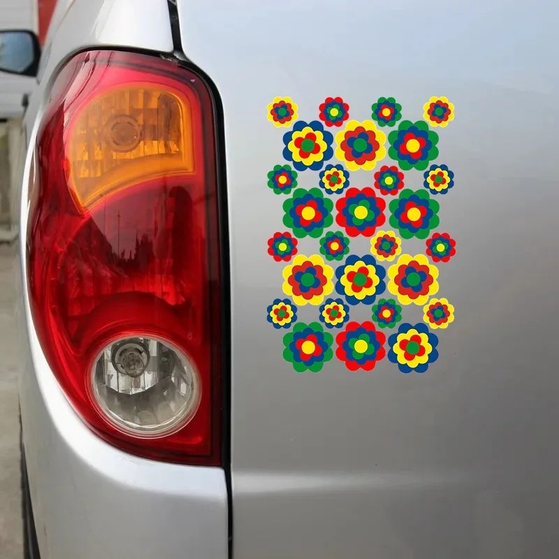 Flower Power Car Magnets