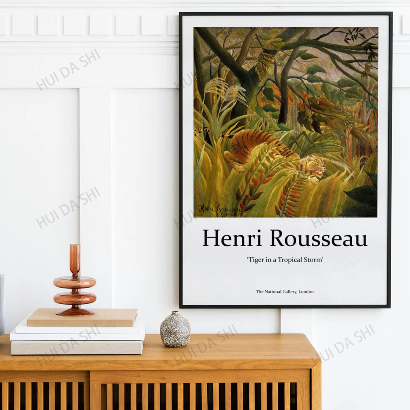 Henri Rousseau Tiger