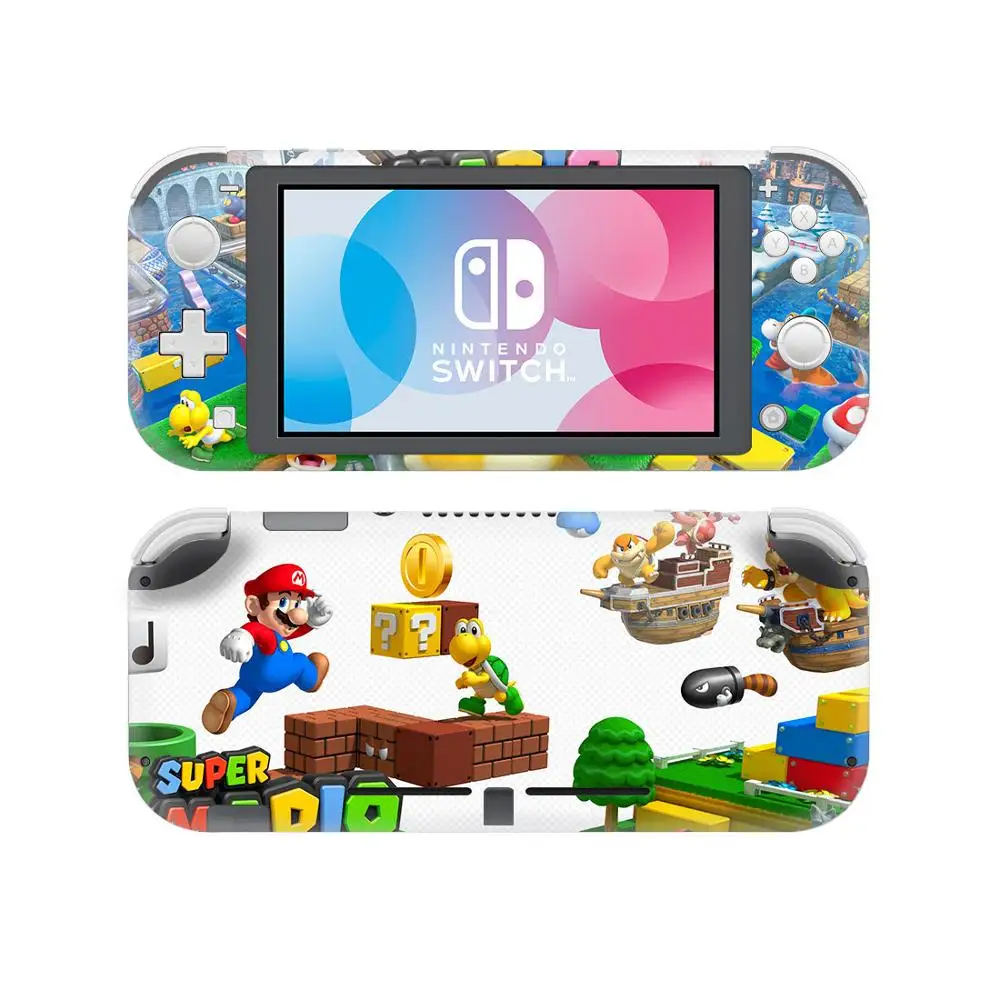 Super Mario Skin Sticker Decal For Nintendo Switch Lite Console ...