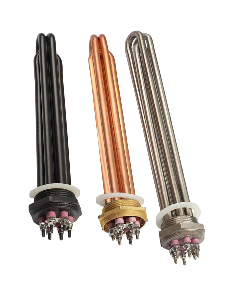 220V-380V-12kw-stainless-steel-head-high-power-electric-heating-tube ...