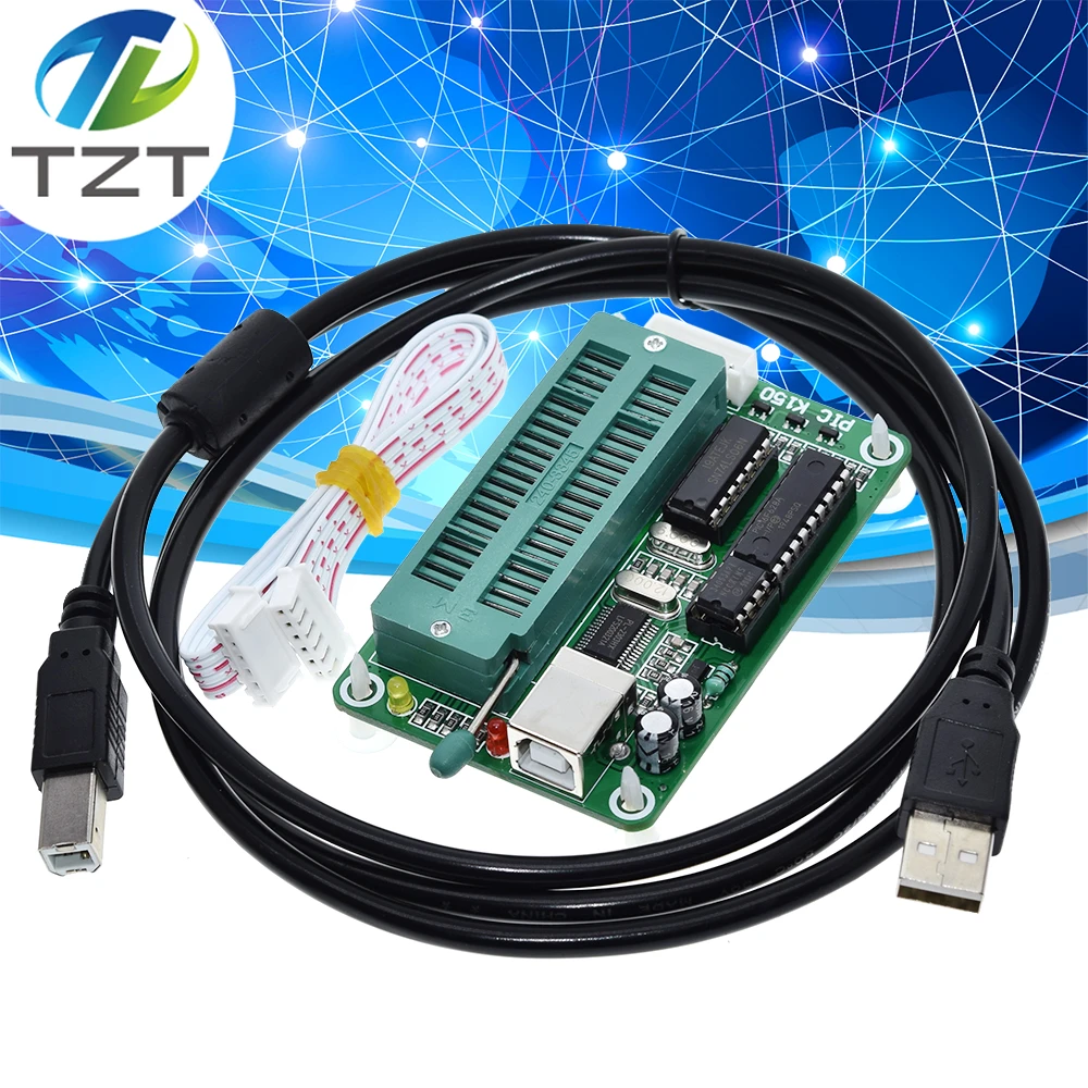 PIC K150 ICSP Programmer USB Automatic Programming Develop Microcontroller +USB ICSP cable ...