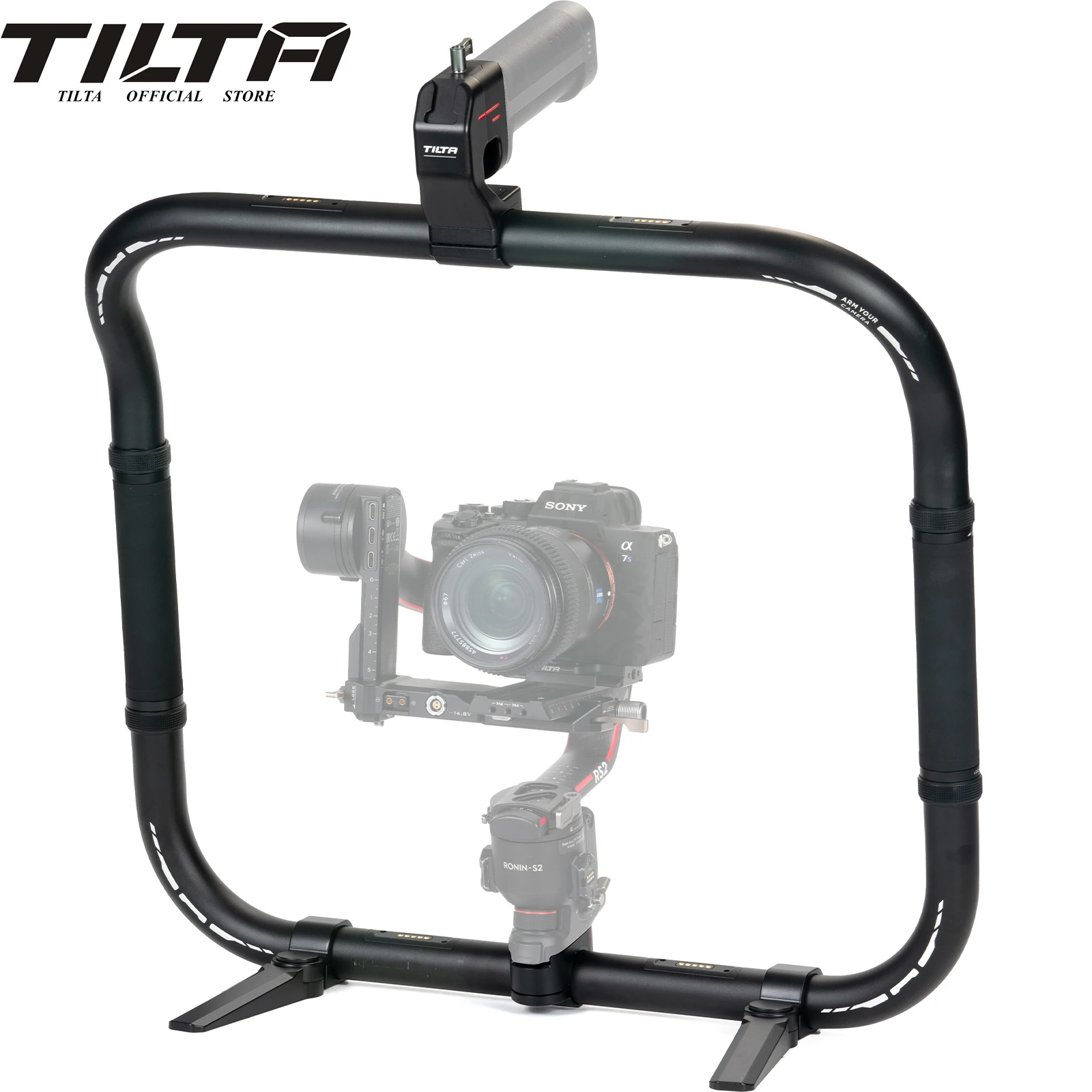 TILTA TGA BRG Basic Ring Grip Gimbal Handle Camera Holder for Handheld ...