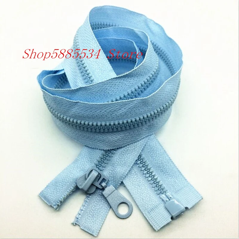 1-2-5PCS-5-28-Inch-70cm-light-blue-Separating-Jacket-Zippers-Sewing ...