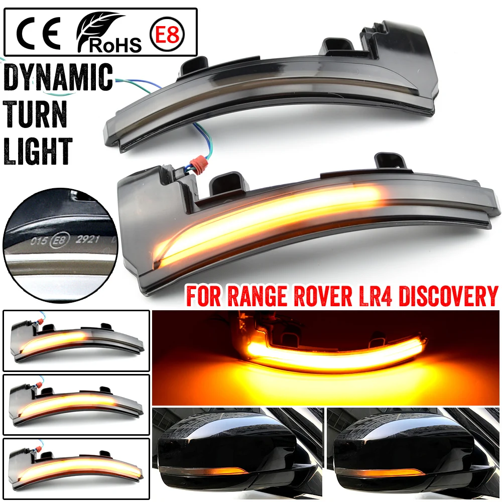 Led Dynamic Turn Signal Light Side Mirror Blinker Sequential Light For ...