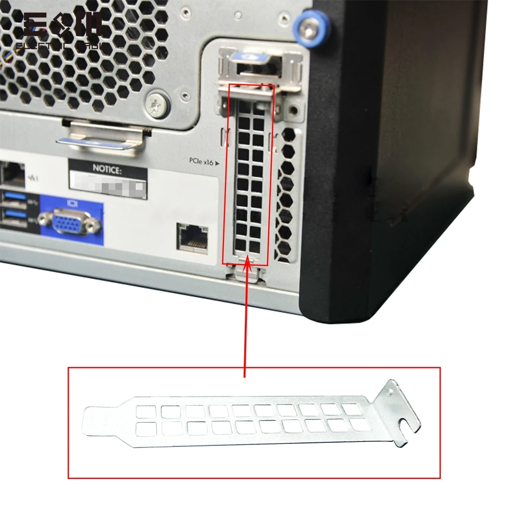 Aluminum Case Pci Back Plate Frame Server Baffle For Hp Proliant ...