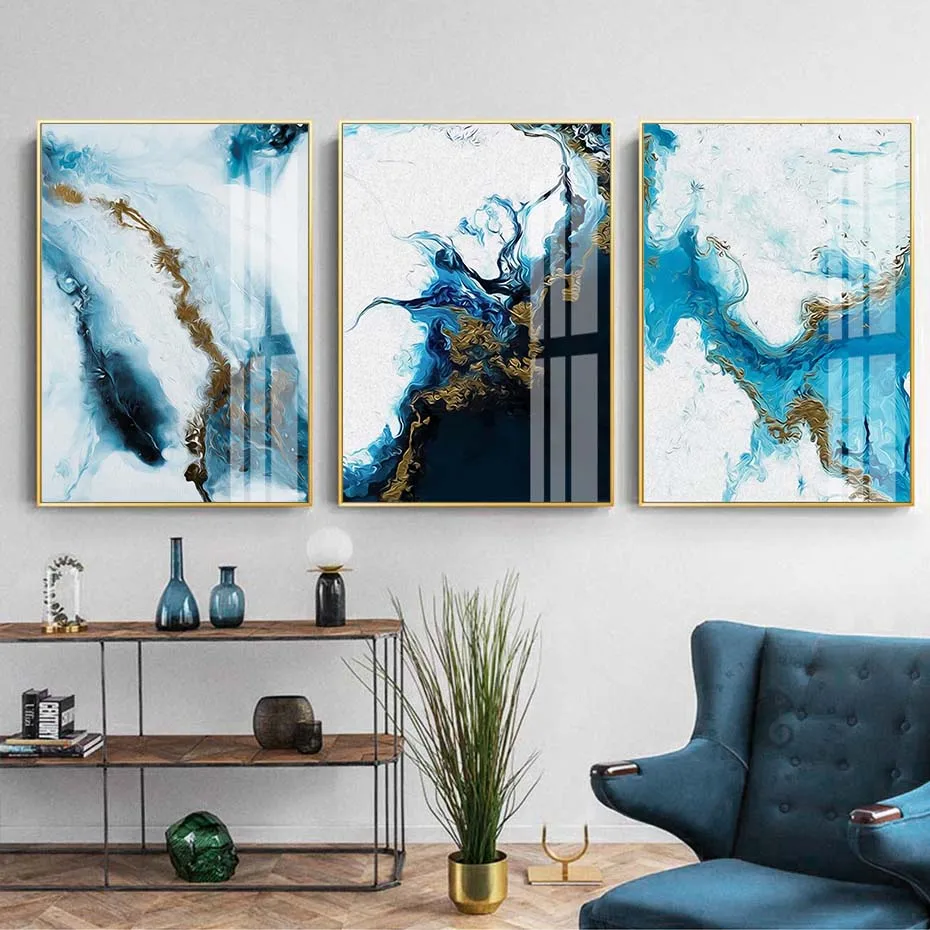 Matt Blue Art Paints