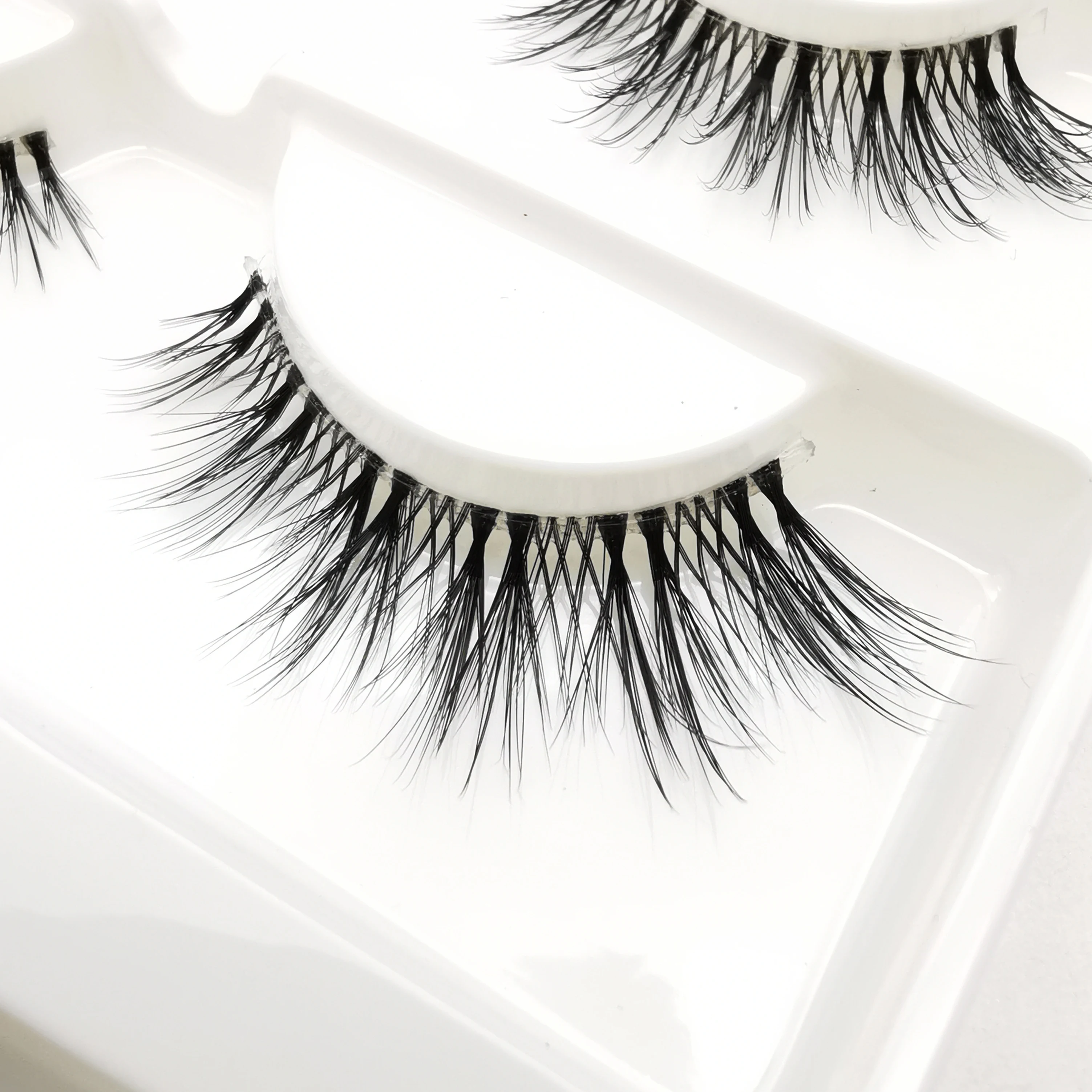 HBZGTLAD-3-pairs-Invisible-Band-Transparent-3D-Mink-Fur-Lashes-Natural ...