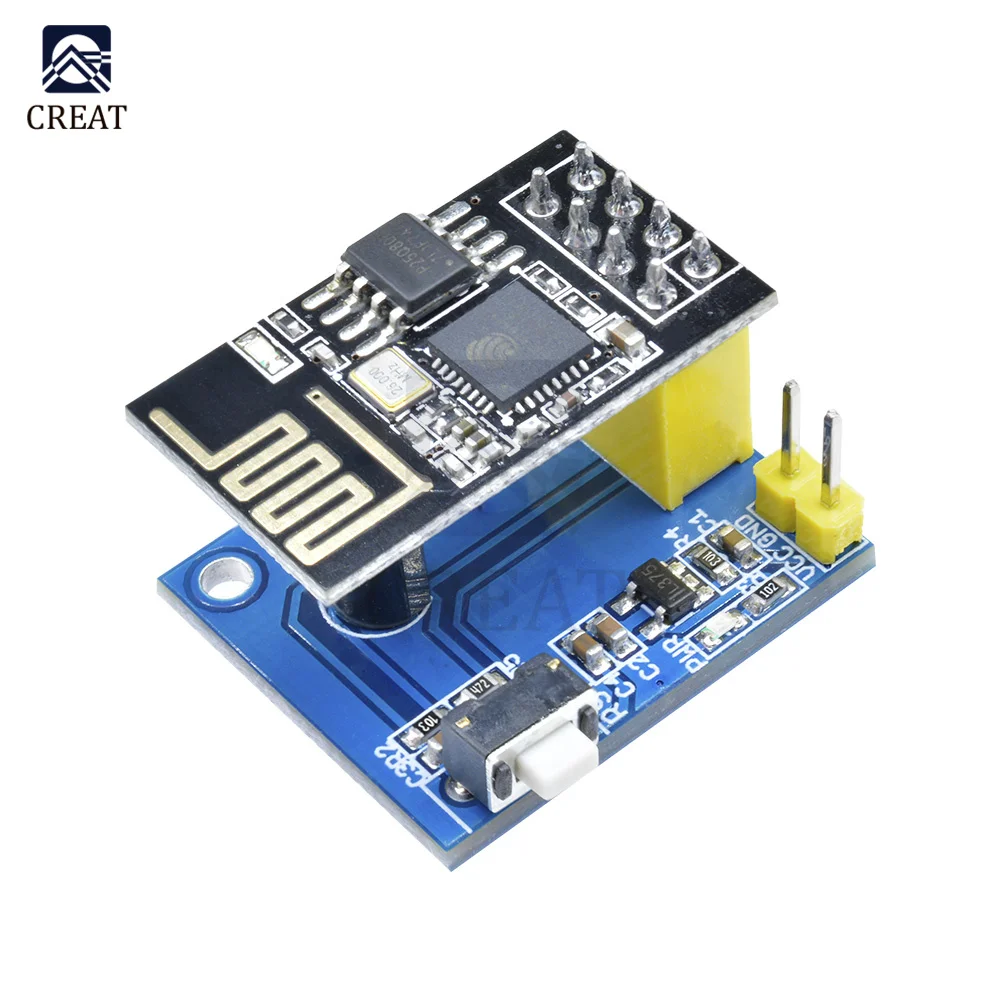 Esp8266 Esp01s Wifi Wireless Ds18b20 Temperature Humidity Sensor Module ...