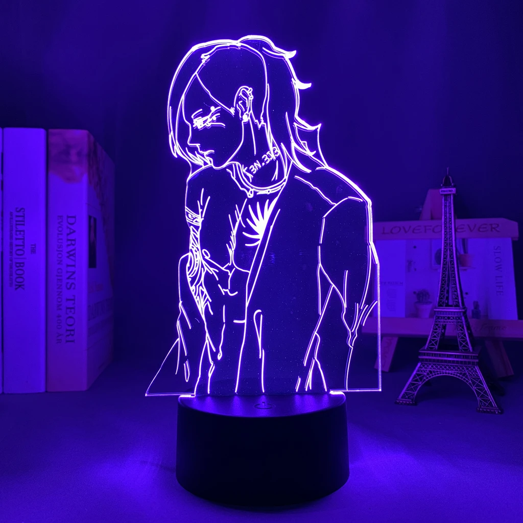 Uta Tokyo Ghoul 3d Lamp Anime For Bedroom Decor Nightlight Cool ...