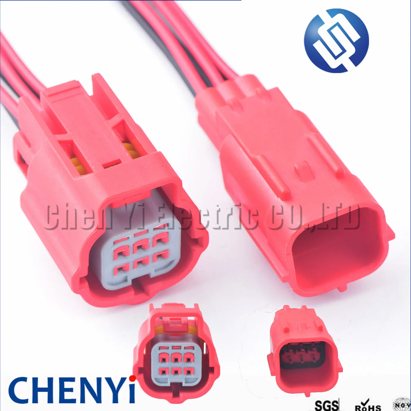 6 Pin Car OBD Diagnostic Plug Auto Universal Socket JST MWT Series ...