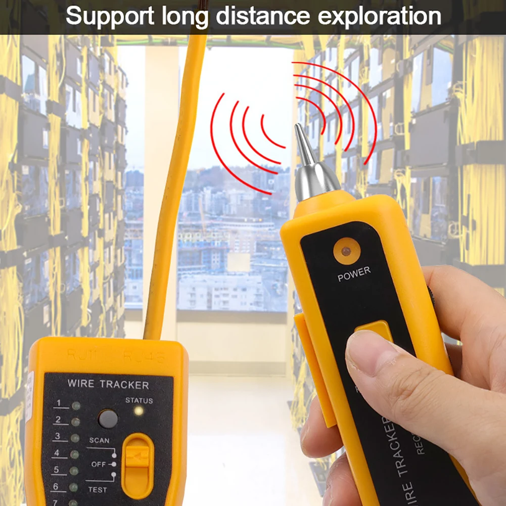 Generic LAN Network Cable Tester Diagnose Tone Cat5 Cat6 RJ45 UTP ...