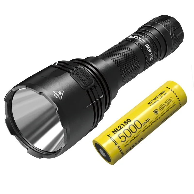 Nitecore lanterna tática de led p30, lanterna tática para caça e ...
