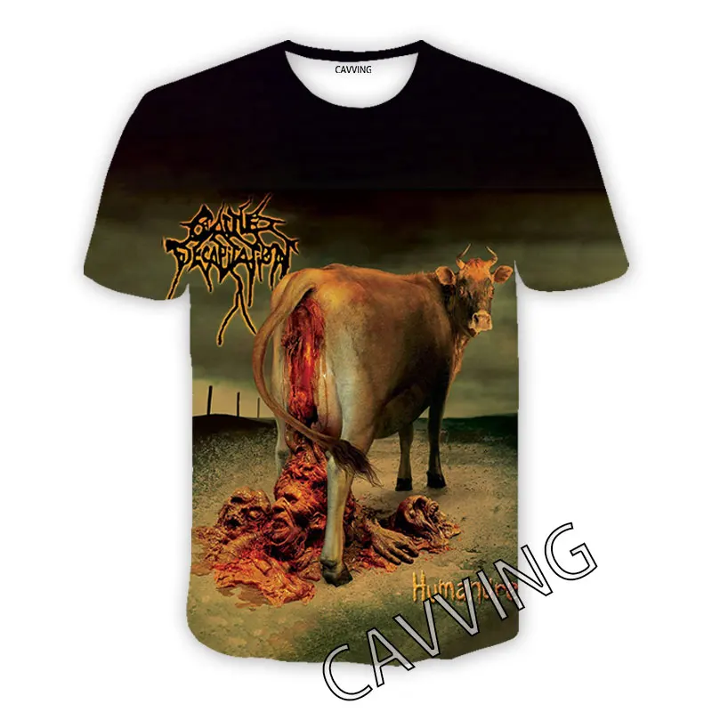 Cattle Decapitation Shirt | Cattle Decap Shirts | Decapitated Cattle | Tops Clothing - 3d ...