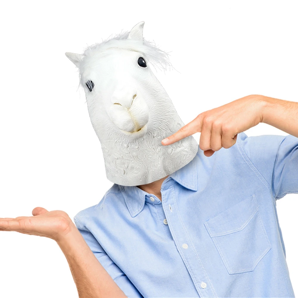 Llama Head Costume
