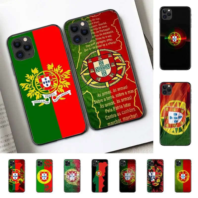 Portugal Flag Phone Case for iphone 13 11 12 pro XS MAX 8 7 6 6S Plus X ...